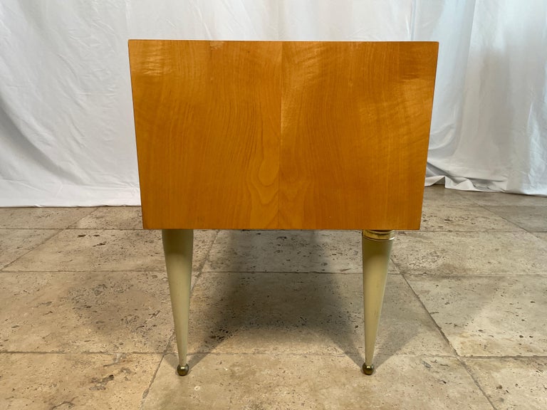 Mid-Century Wood Veneer Console from the 1940s, in the Scandinavian ...