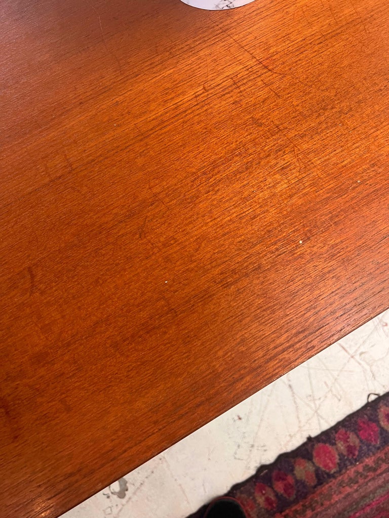 Midcentury Wood Work Desk For Sale at 1stDibs
