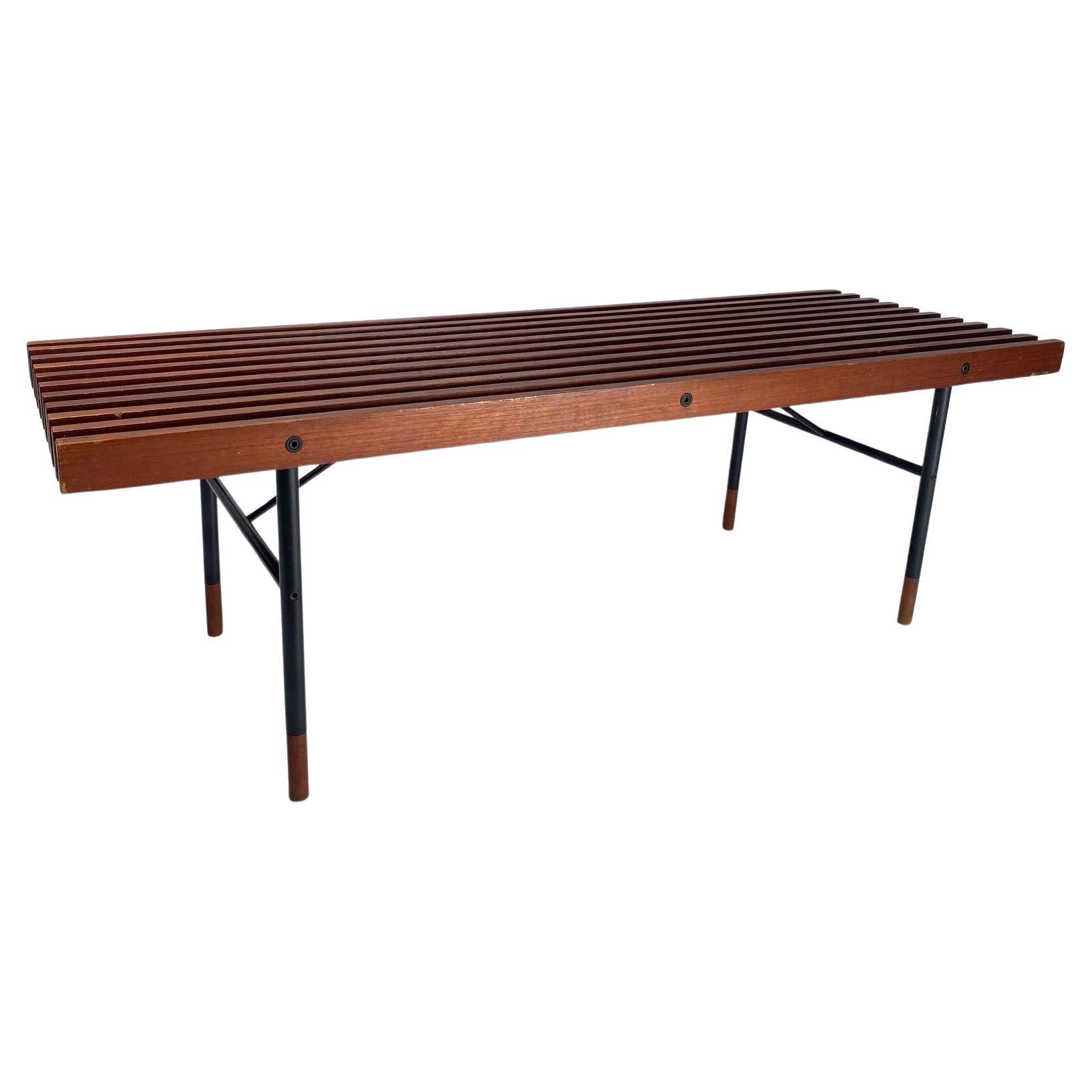 Monumental wooden bench by Bruno Nanni, Italy, 1970s For Sale at 1stDibs