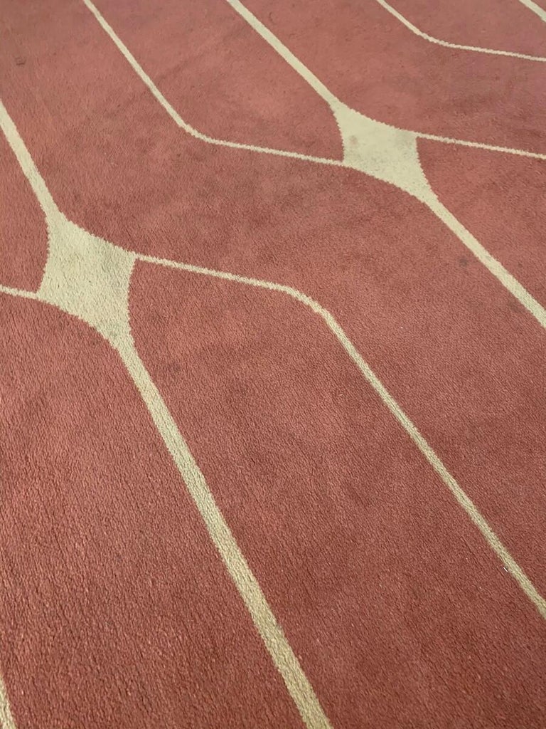 Mid-Century Wool Rug, Belgium, 1970s For Sale at 1stDibs