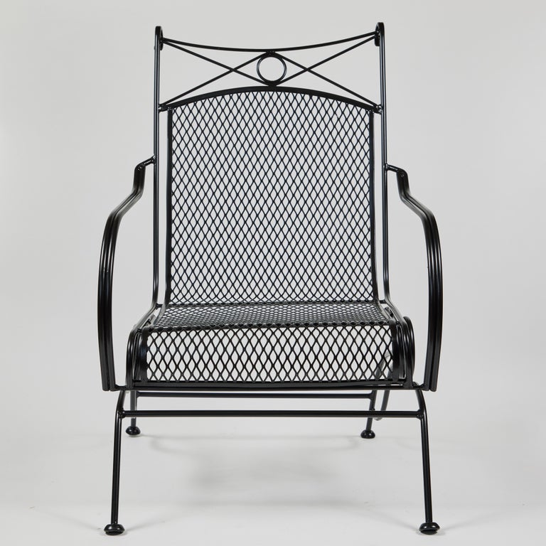 Mid Century Wrought Iron 'Spring' Chair at 1stDibs | wrought iron ...