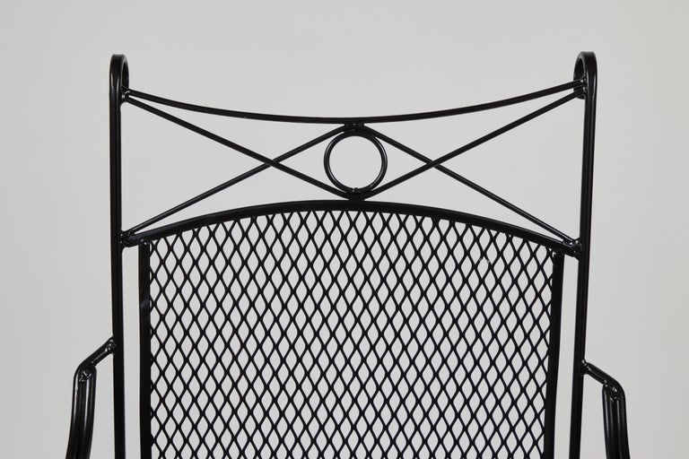 Mid Century Wrought Iron 'Spring' Chair at 1stDibs | wrought iron ...