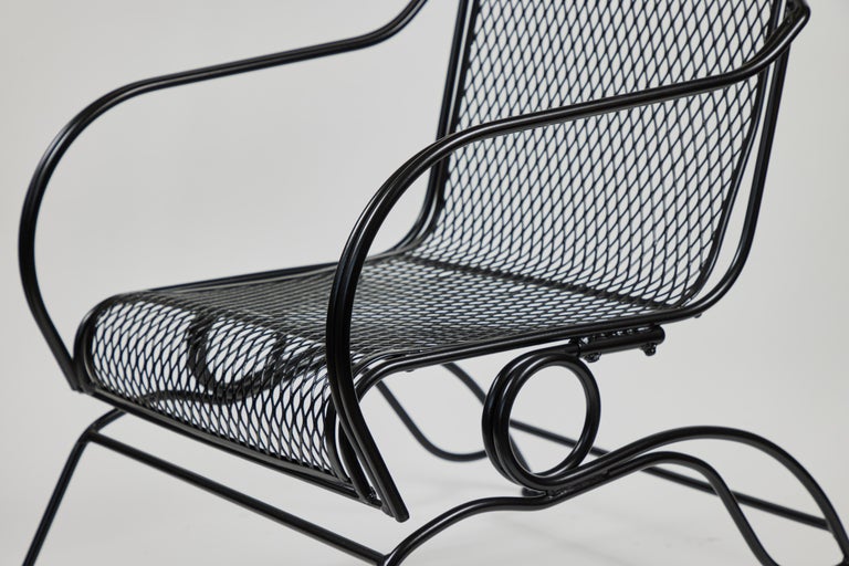 Mid Century Wrought Iron 'Spring' Chair at 1stDibs | wrought iron ...