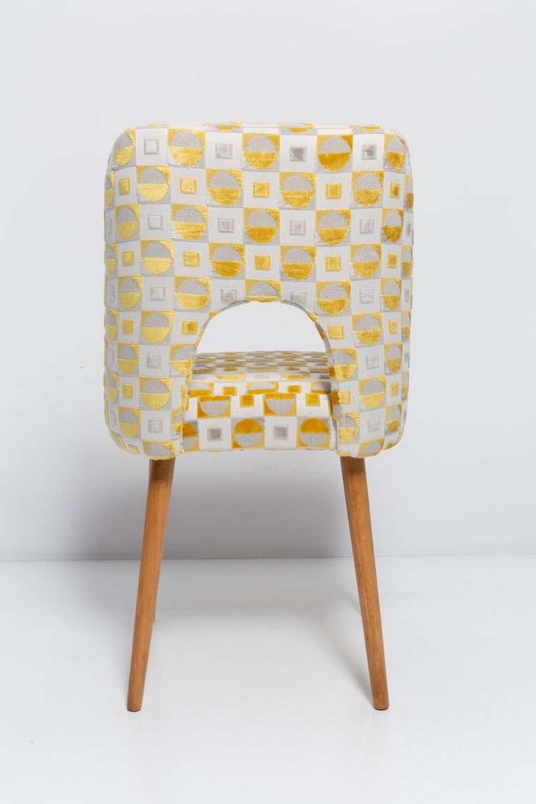 Mid-Century Yellow Mustard 'Shell' Chair, 1960s For Sale at 1stDibs