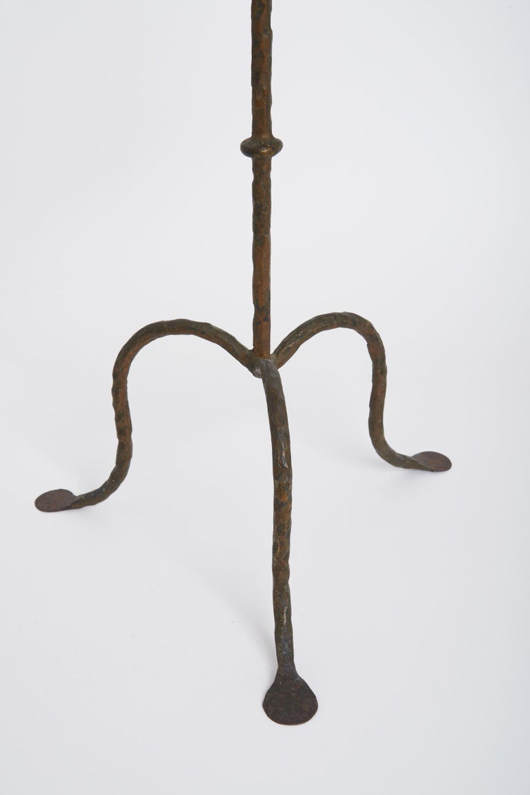 Mid-Century Wrought Iron Martini Table at 1stDibs