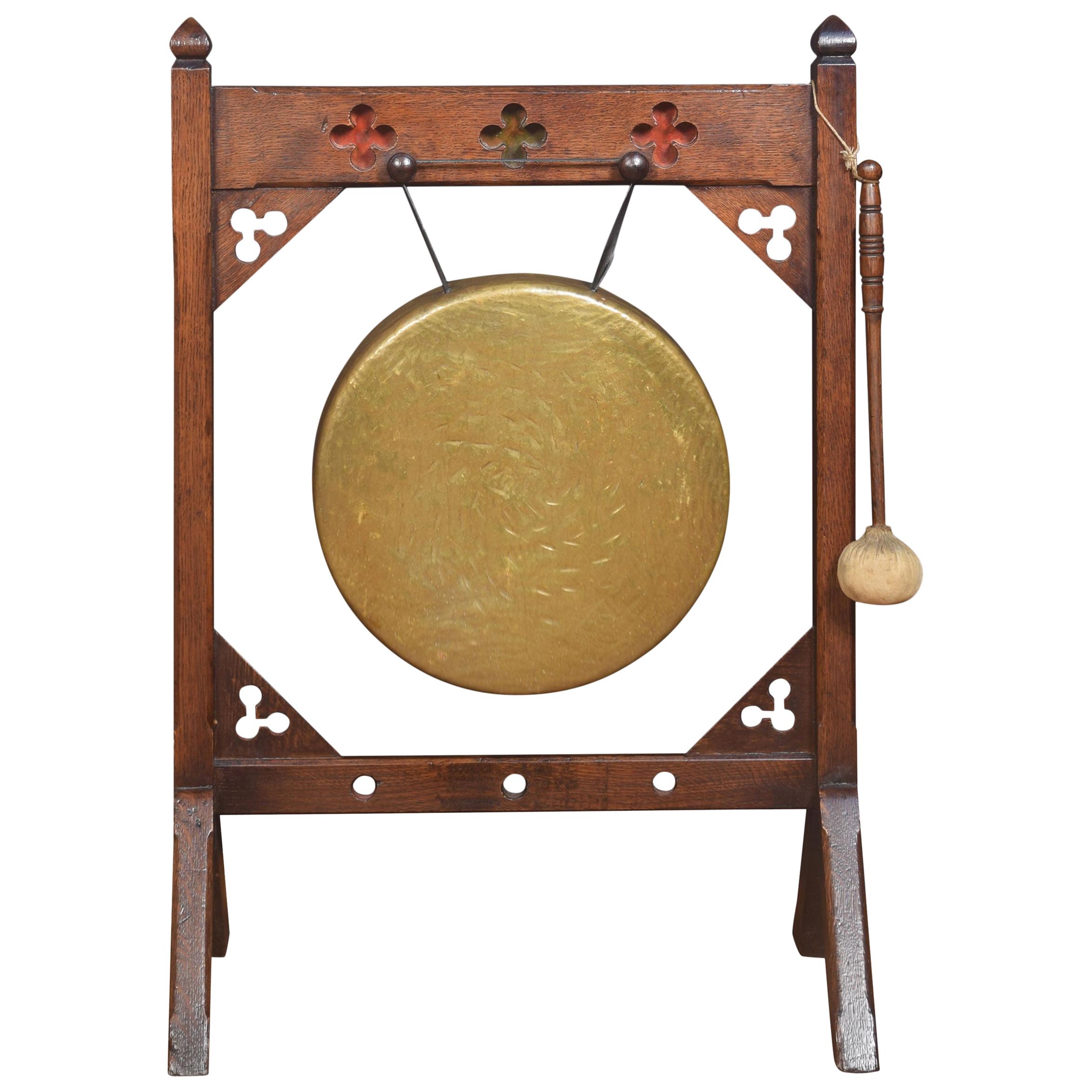 Painted Chinese Table Dinner Gong at 1stDibs