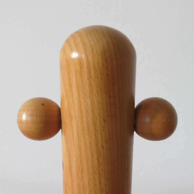 Midcentury 1960s Vintage Wooden Valet Clothes Stand Butler Stand at 1stDibs