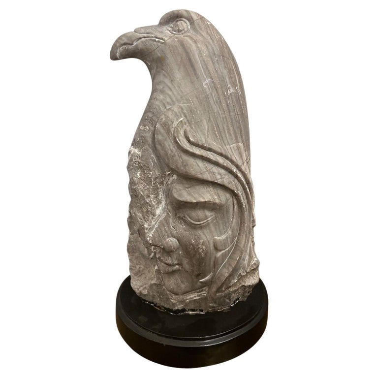 Mid-Century Abstract Stone Sculpture For Sale at 1stDibs