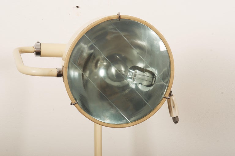 Midcentury Adjustable Industrial Medical Floor Lamp For Sale at 1stDibs