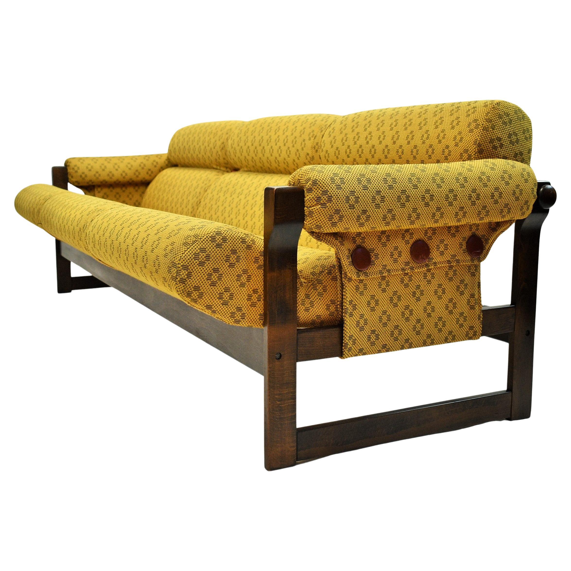 1970s Sheep's Wool Shag Sofa at 1stDibs