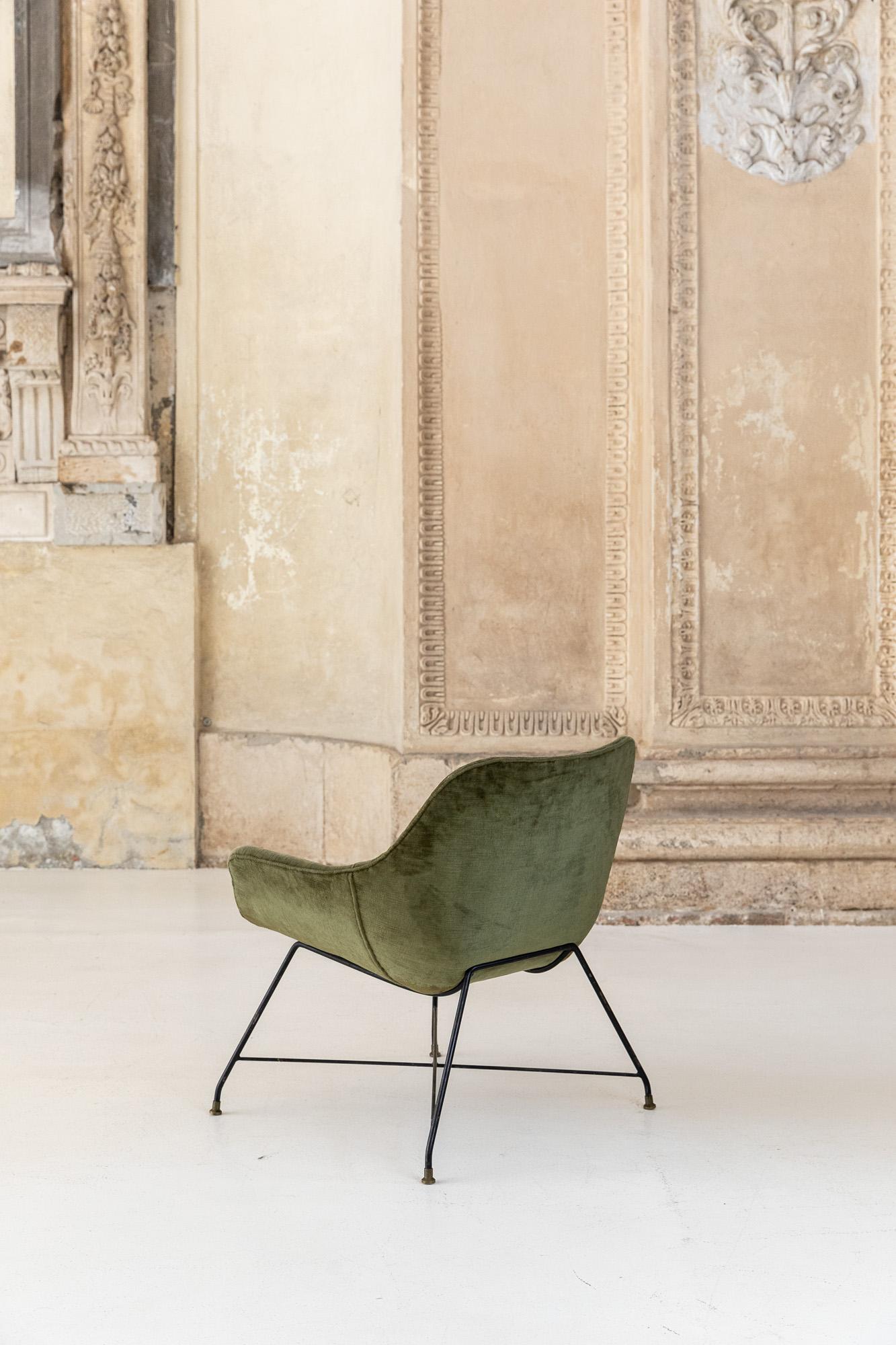 Midcentury armchairs by Augusto Bozzi for Saporiti, Italy 1950 For Sale ...