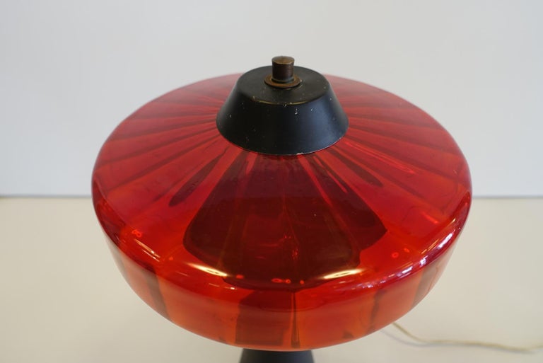 Midcentury Attributed to Stilnovo Diabolo Table Lamp, 1950s at 1stDibs