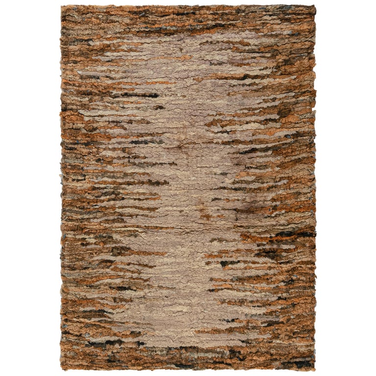 Doris Leslie Blau Collection Midcentury Hand Knotted Wool Rag Rug For ...