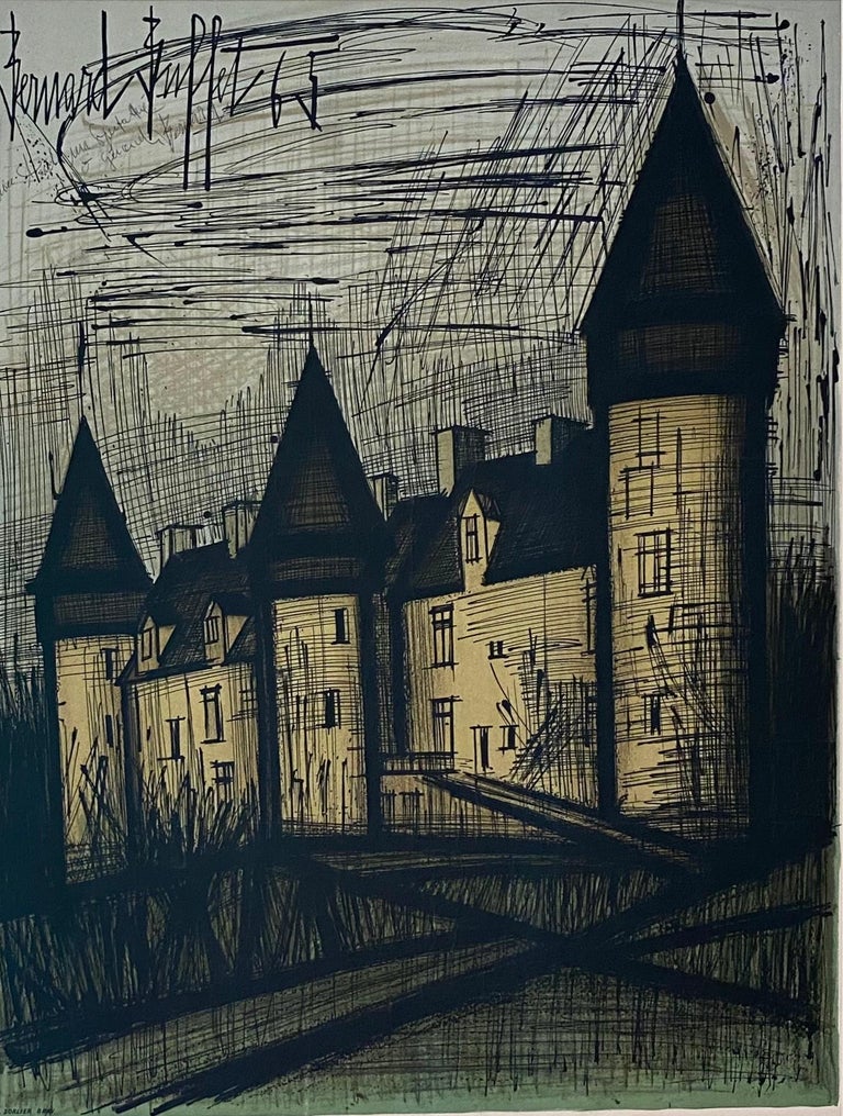 Bernard Buffet Mourlot Art Poster, Hand Signed by the Artist For Sale ...