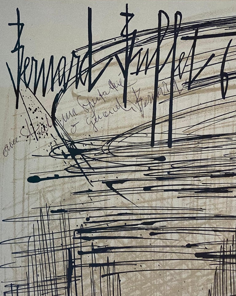 Bernard Buffet Mourlot Art Poster, Hand Signed by the Artist For Sale ...