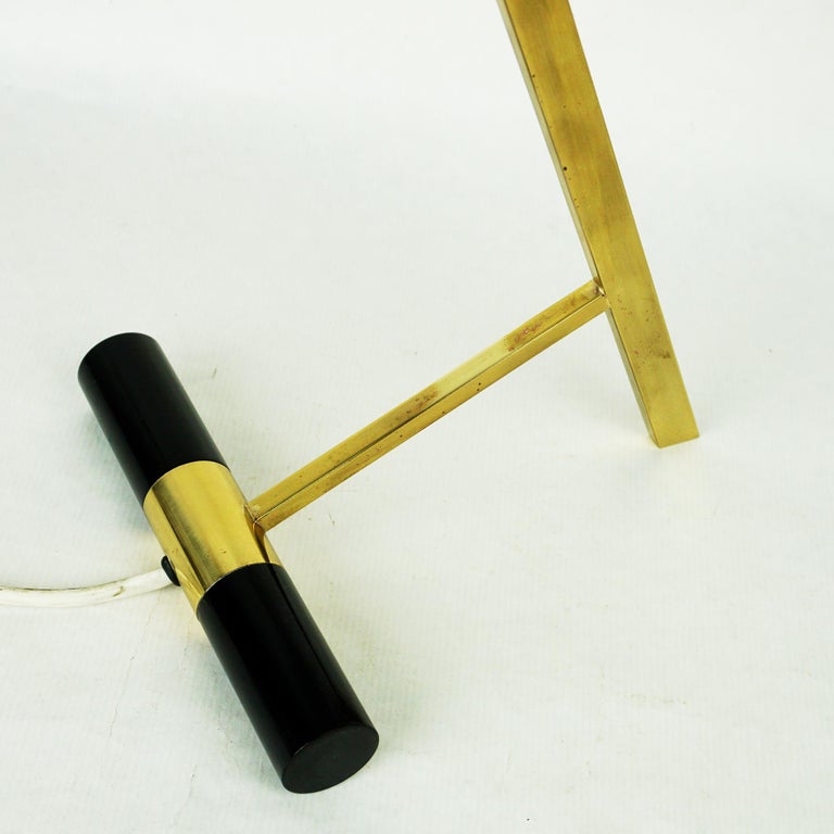 Mid-Century Brass Z Table Lamp by Louis Kalff for Philips Holland For ...