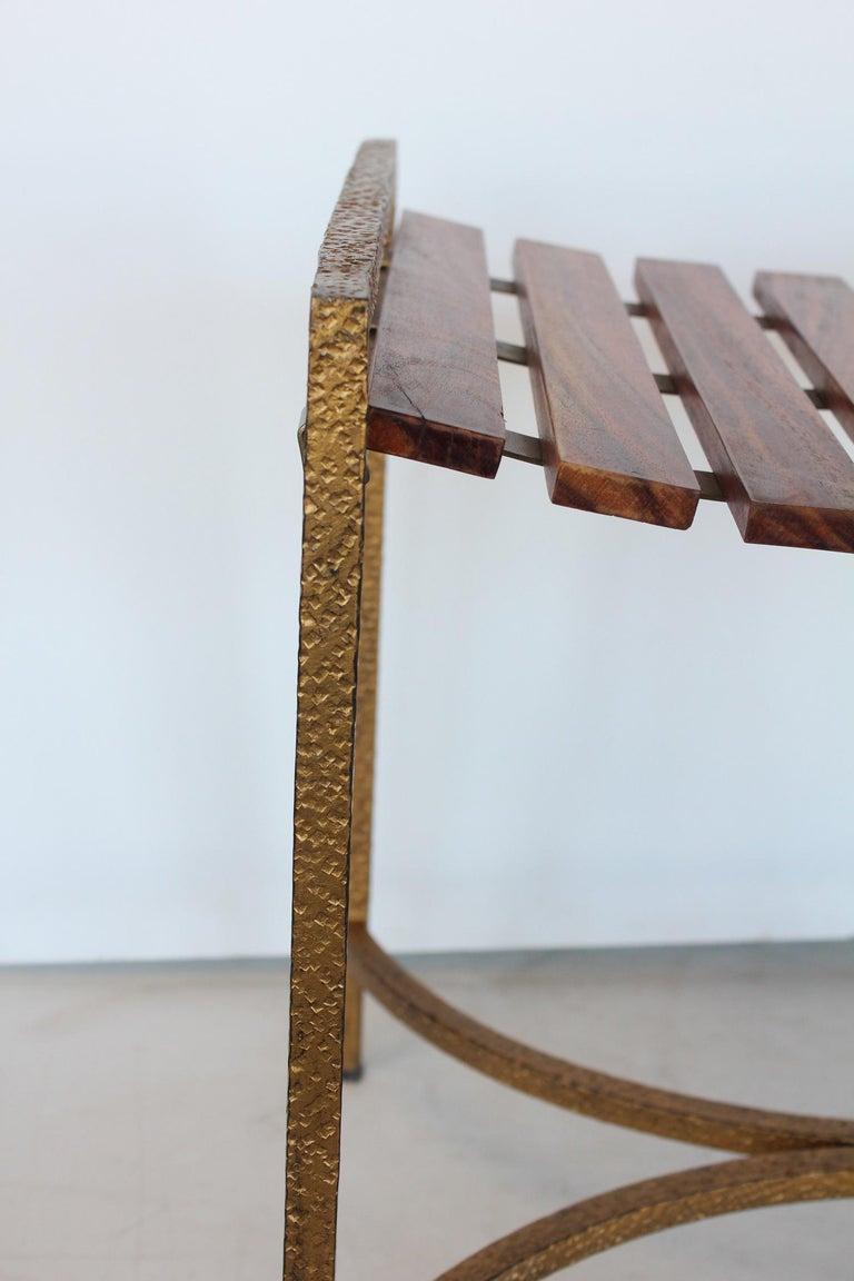 Midcentury Brutalist Bench For Sale at 1stDibs