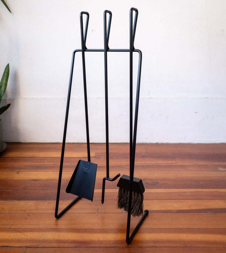 Midcentury California Design Fireplace Tools by Tepper Meyer For Sale ...