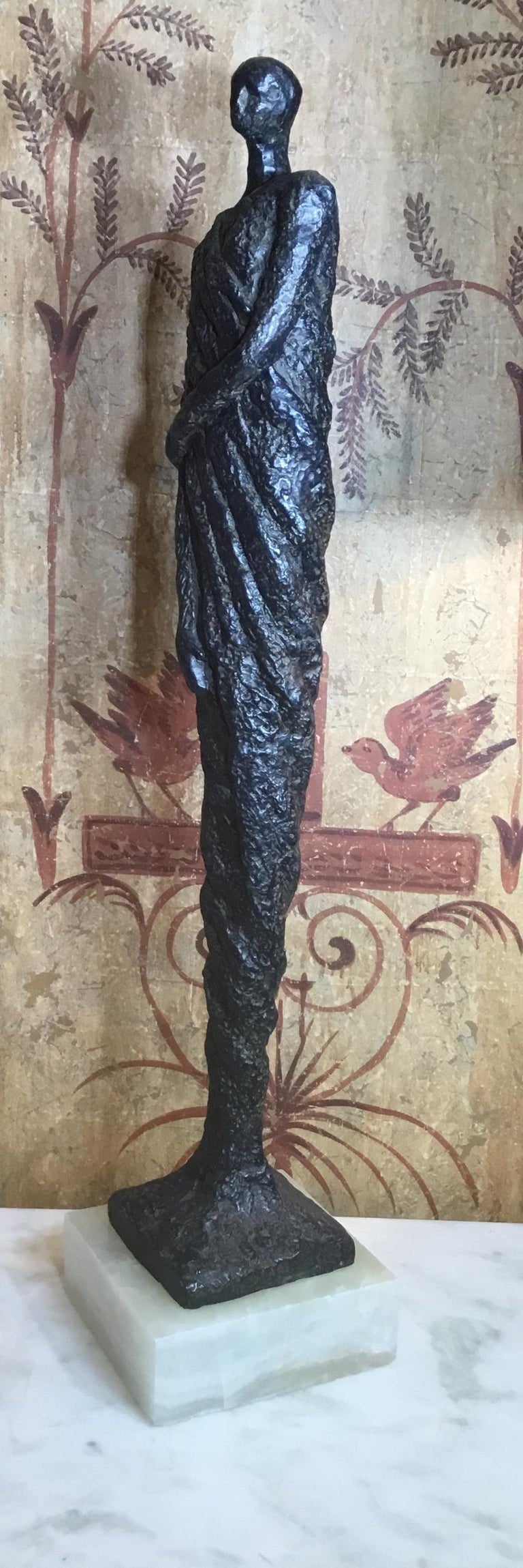 Midcentury Cast Iron Statue at 1stDibs