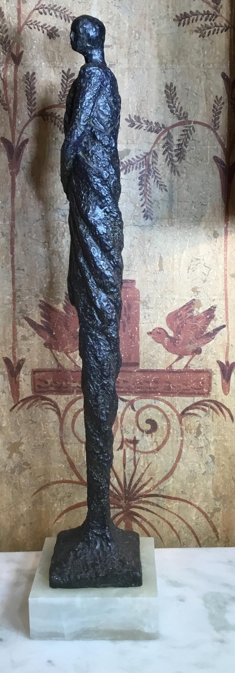 Midcentury Cast Iron Statue at 1stDibs