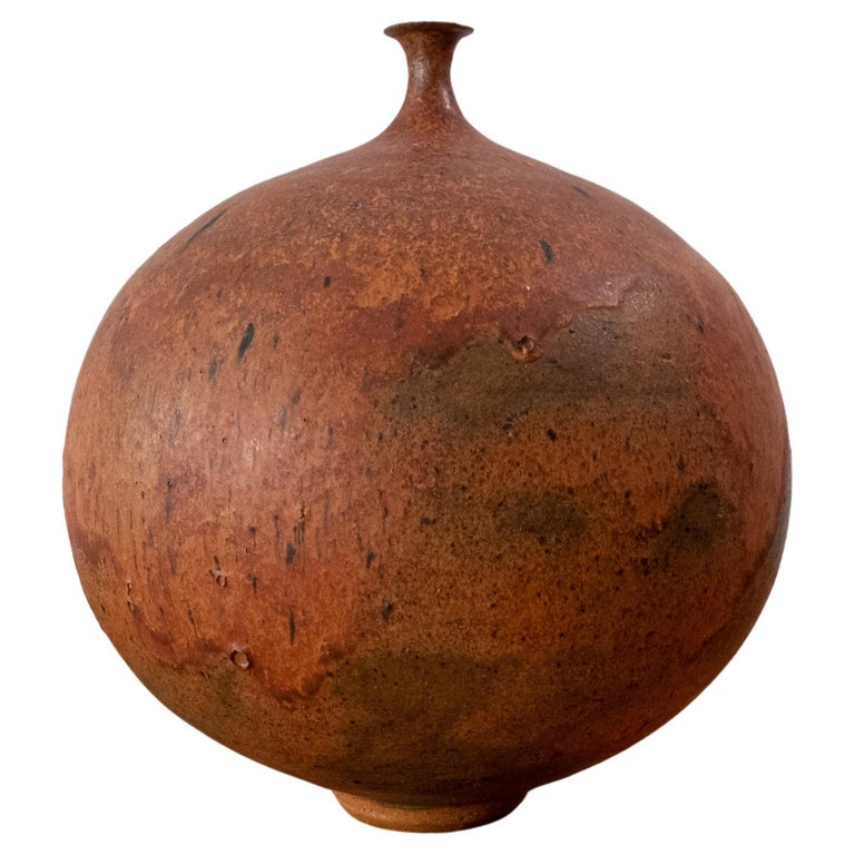 Midcentury Ceramic Vase by California Artist, Ed Cromey at 1stDibs