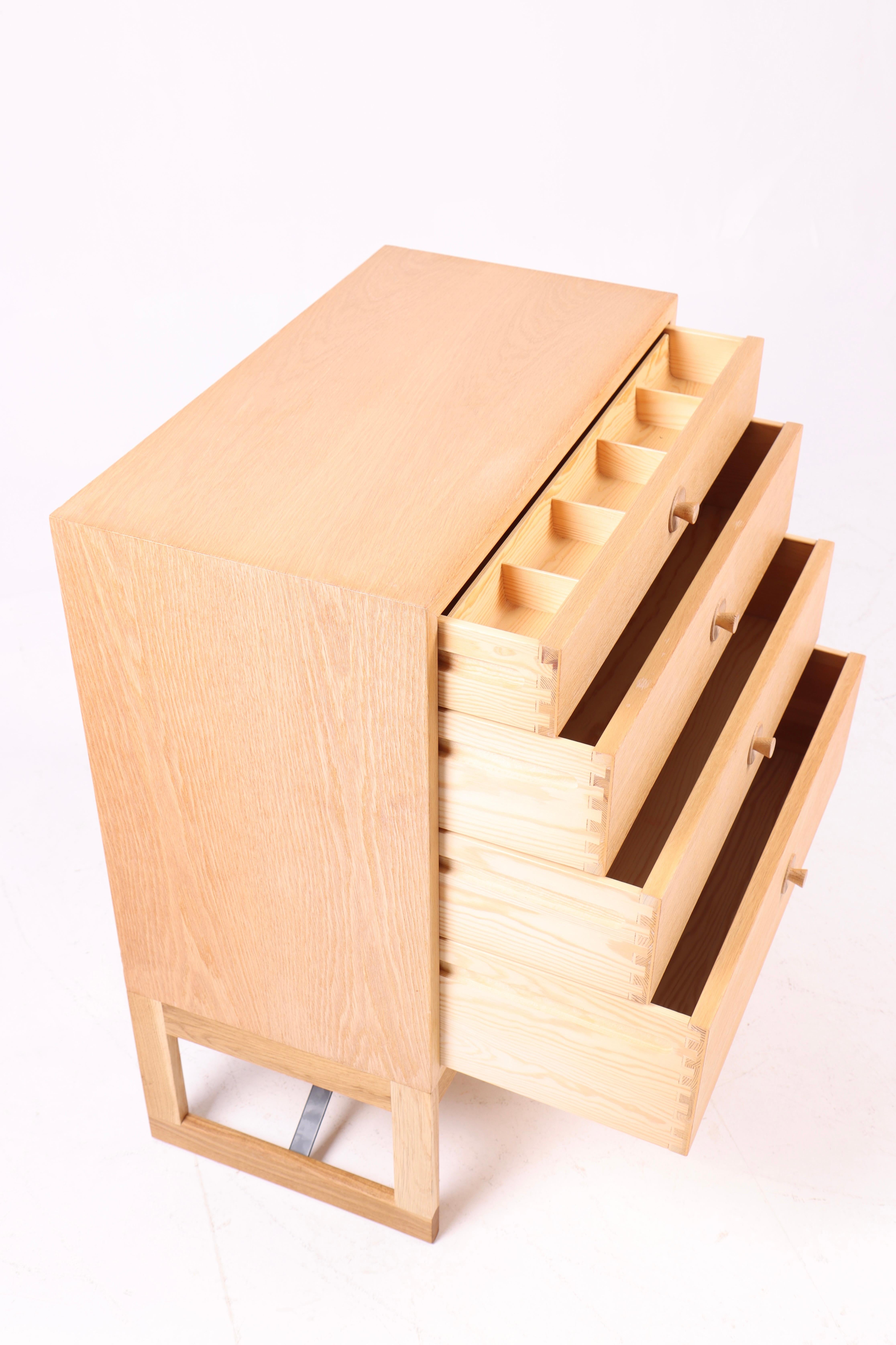 Midcentury Chest of Drawers in Oak Designed by Børge Mogensen, 1960s ...