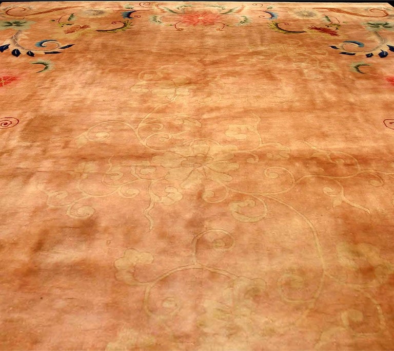 Doris Leslie Blau Collection Chinese Art Deco Lotus Flower Design ...