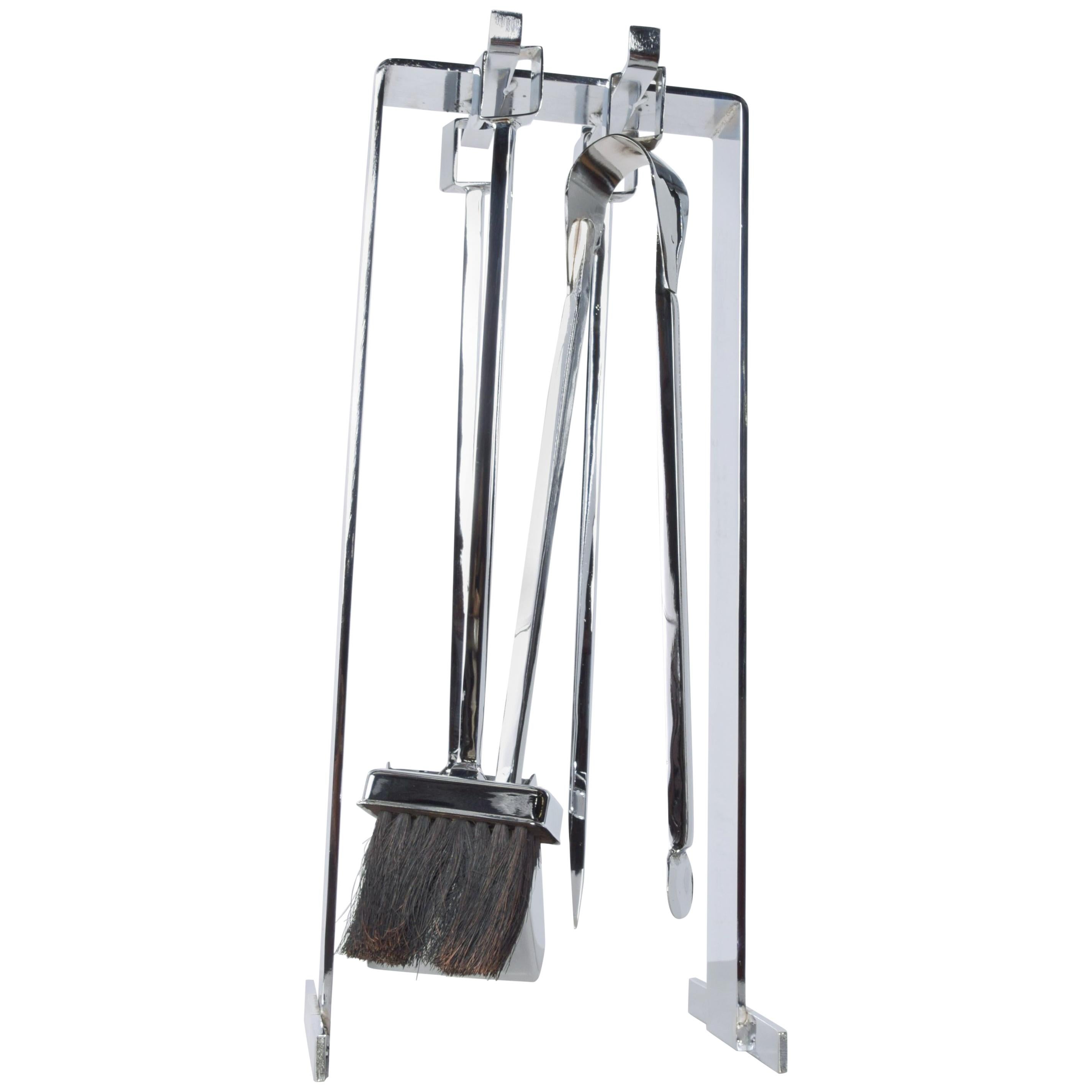 Modernist Fire Tool Set, Midcentury at 1stDibs