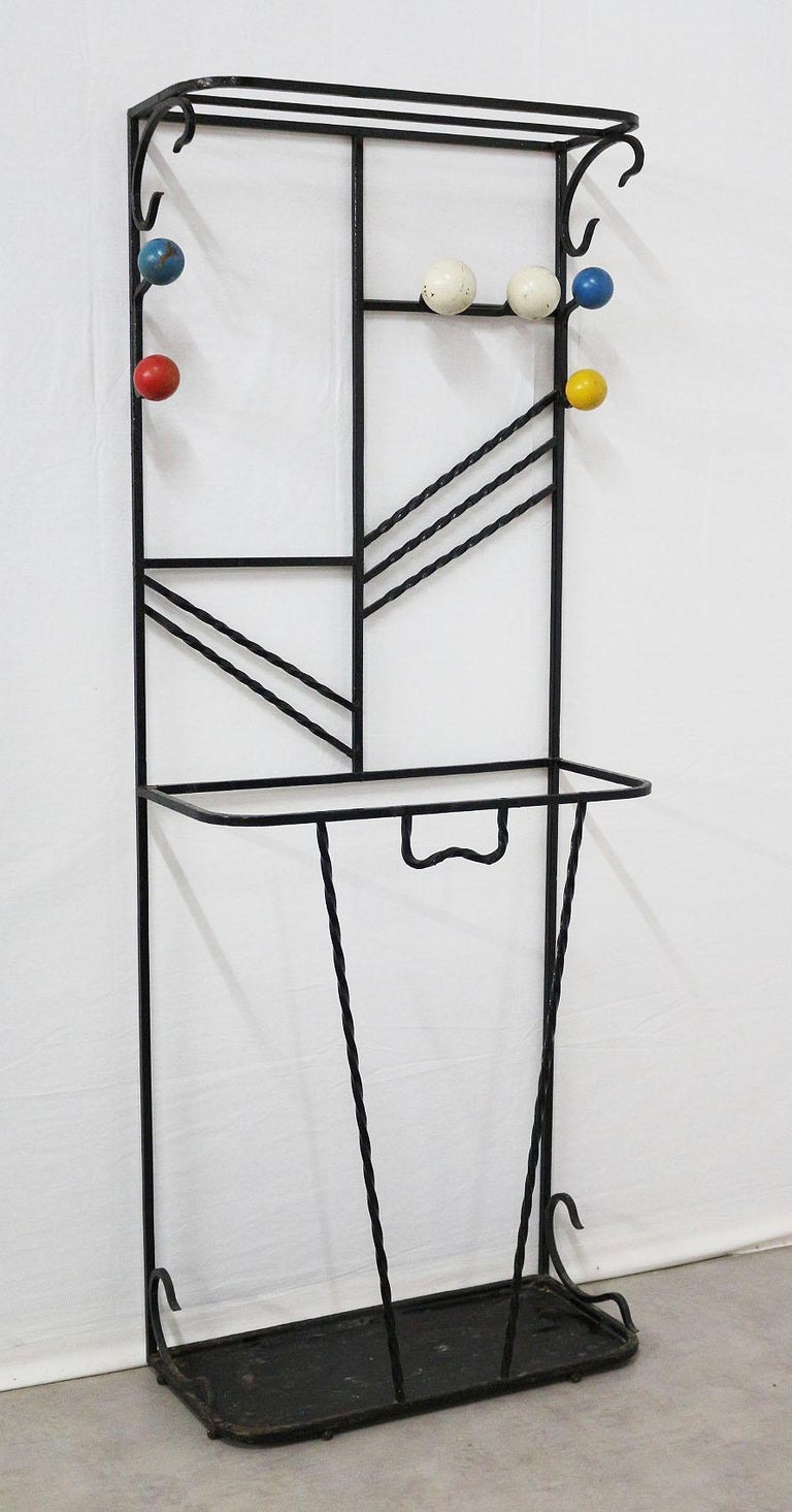 Midcentury Coat Rack Hat Stand Roger Feraud Atomic Space Age 1950-1960 ...
