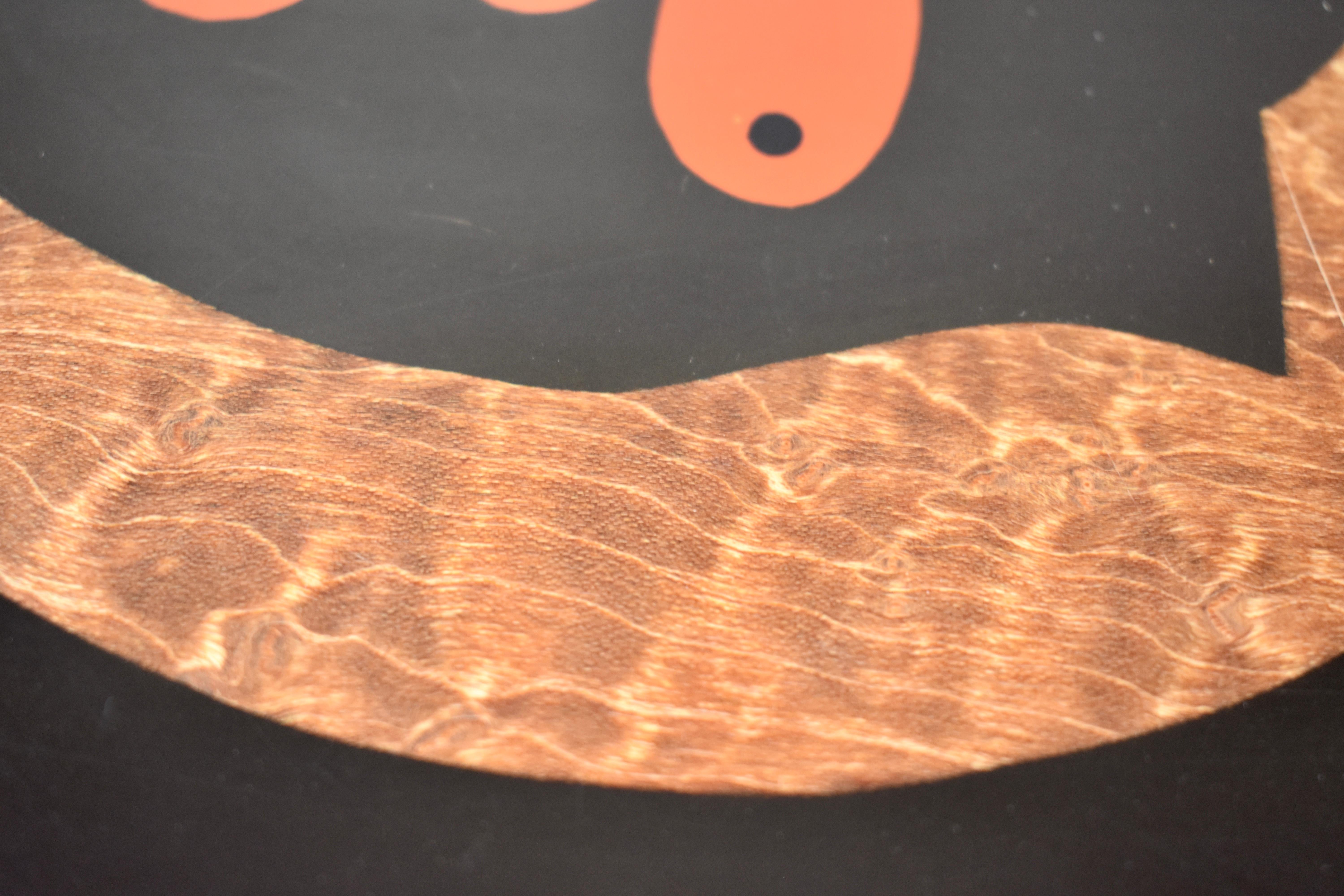 Mid-Century Couroc Swimming Fish Image Wood and Brass Inlay Phenolic ...