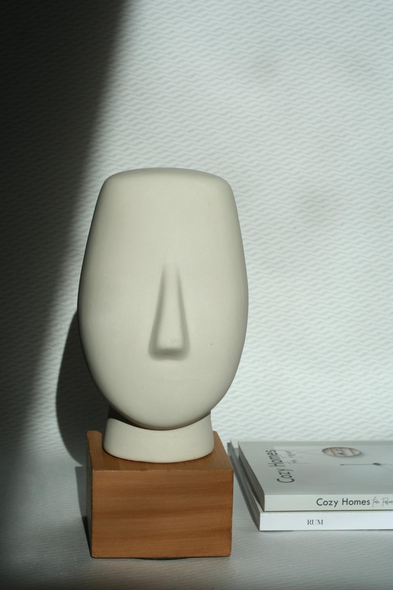 Midcentury Cycladic Head Sculpture, 1960s at 1stDibs