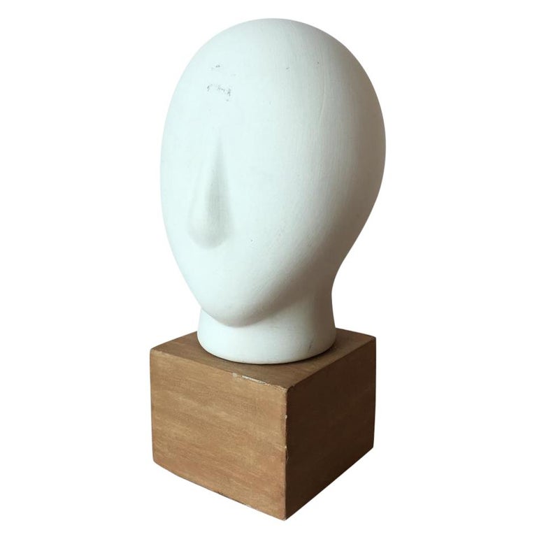 Midcentury Cycladic Head Sculpture at 1stDibs