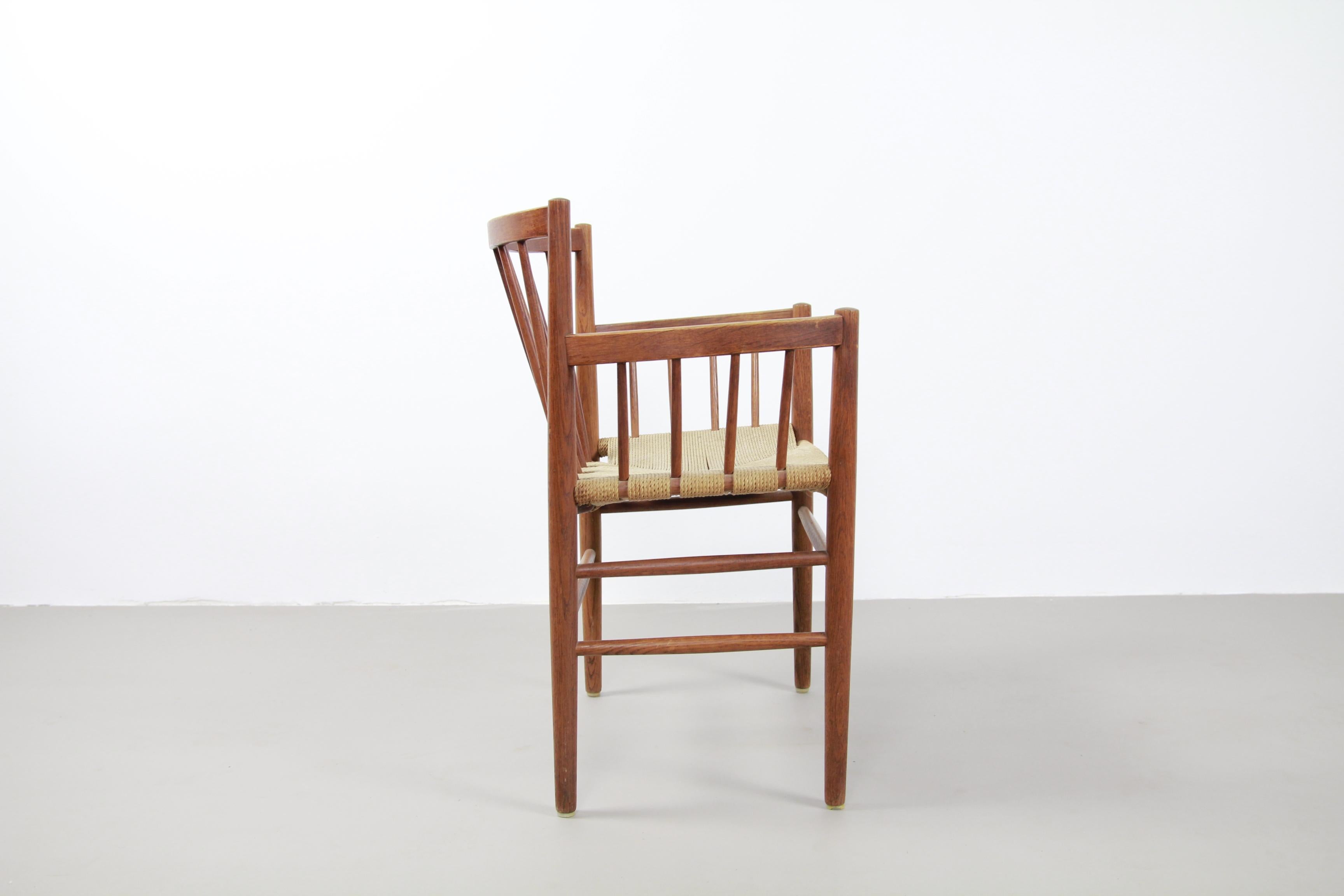 Midcentury Danish Circle Chair by Jørgen Baekmark for FDB Møbler Model ...