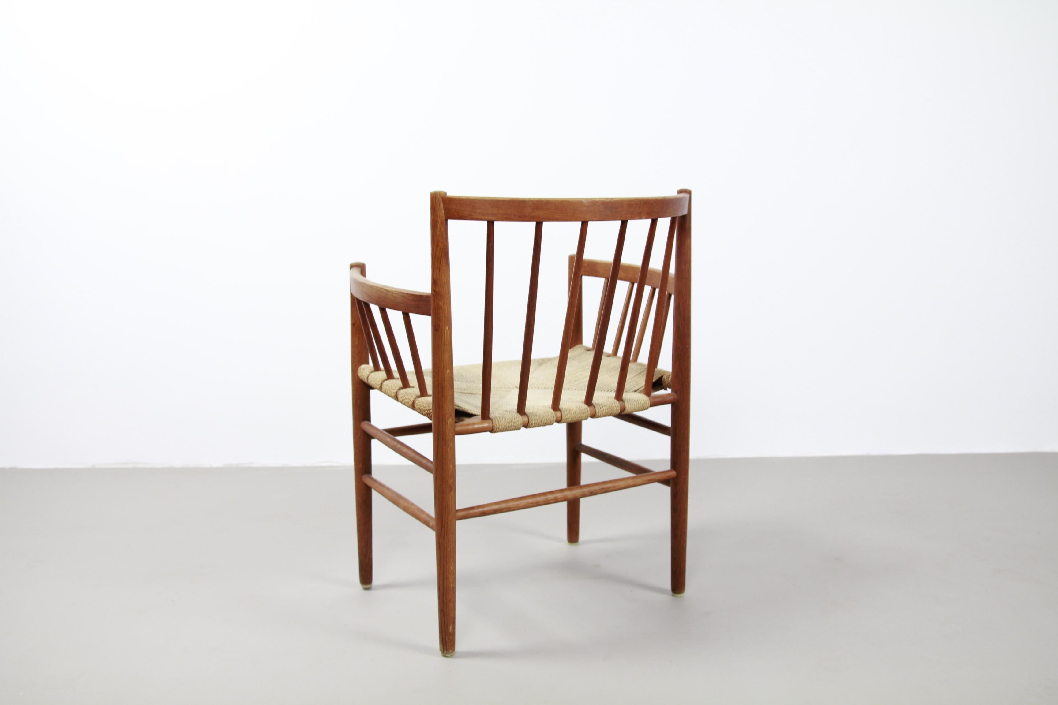 Midcentury Danish Circle Chair by Jørgen Baekmark for FDB Møbler Model ...