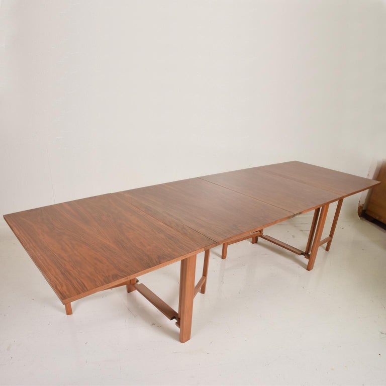Midcentury Danish Modern Maria Table, Bruno Mathsson Scandinavian ...