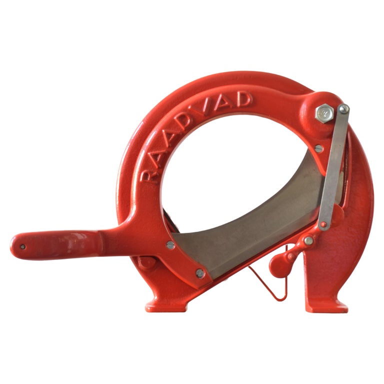 MidCentury Danish Red Raadvad Bread Slicer by Ove Larsen Original ...