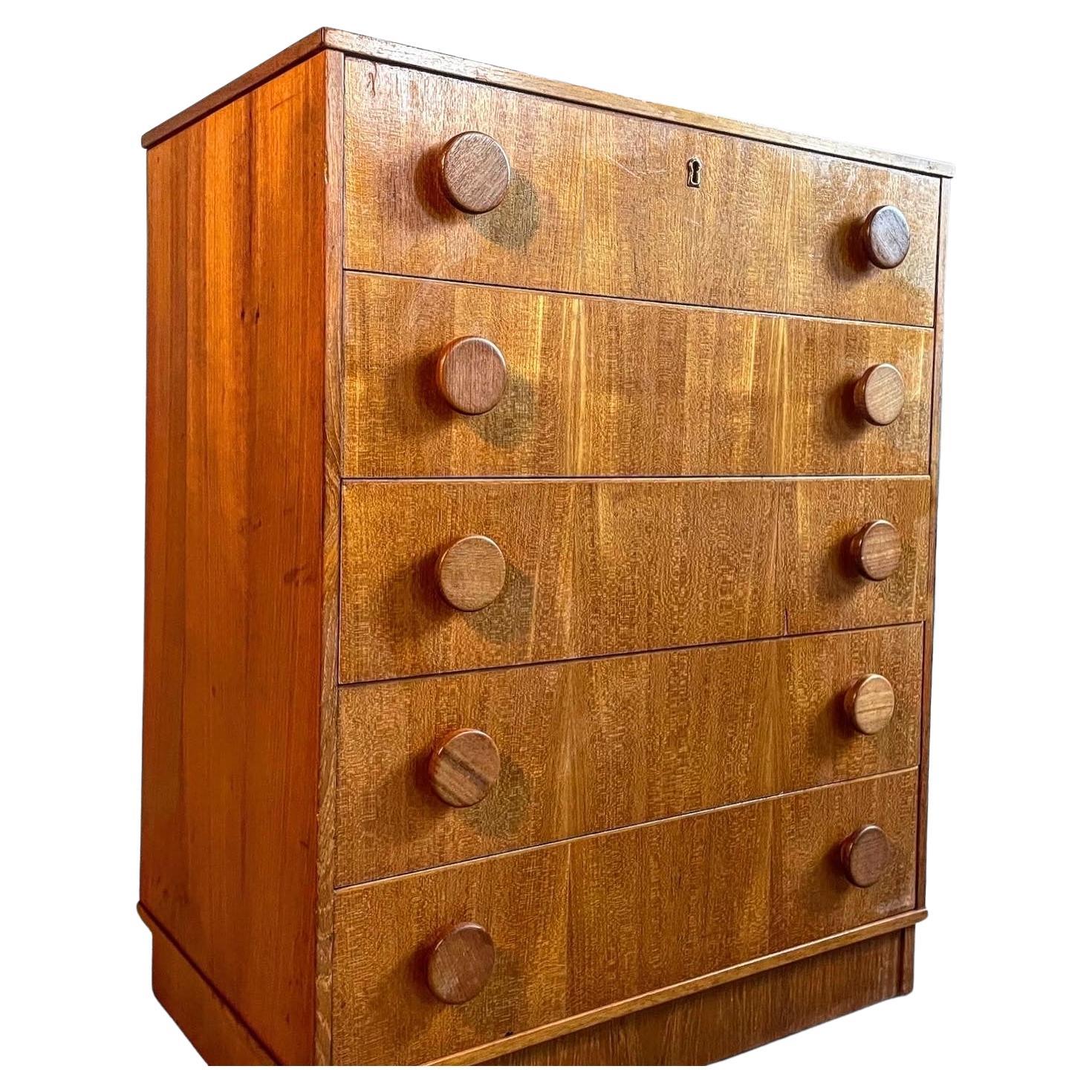 Mid-Century Danish Teak Chest of Drawers, 1960s For Sale at 1stDibs