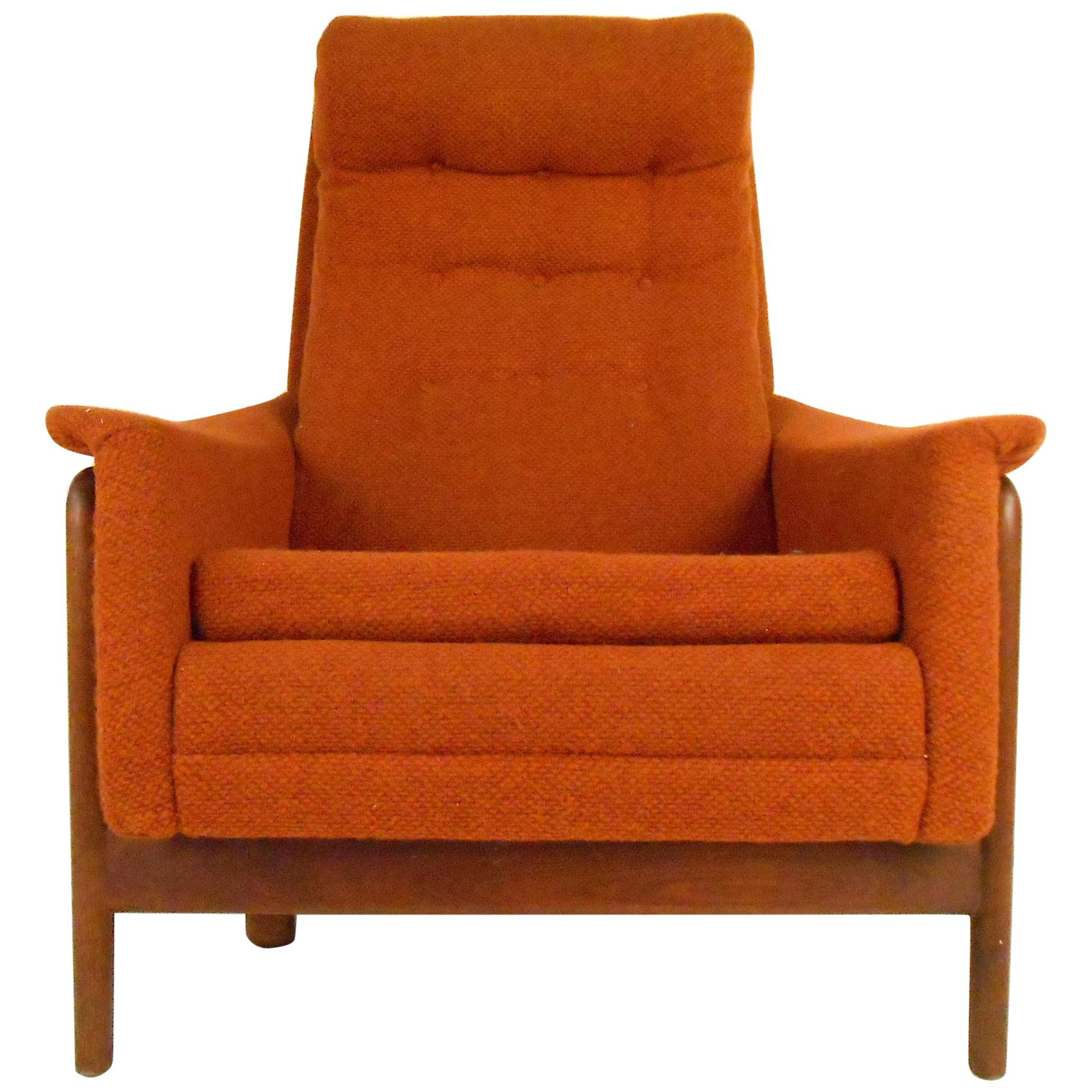 Teak Rocker/Recliner by L.K. Hjelle at 1stDibs