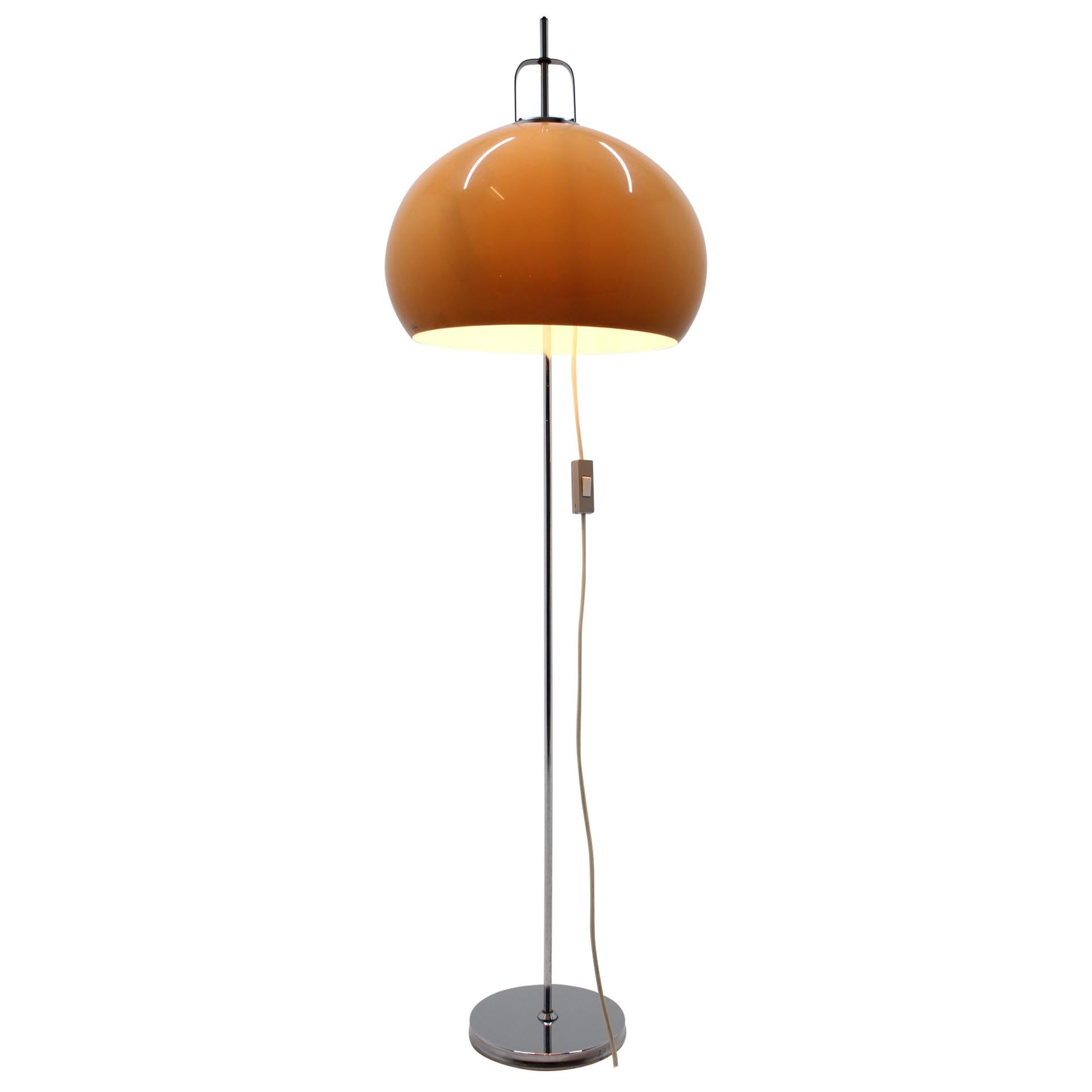 Midcentury Design Floor Lamp Meblo, by Harvey Guzzini, 1970s at 1stDibs