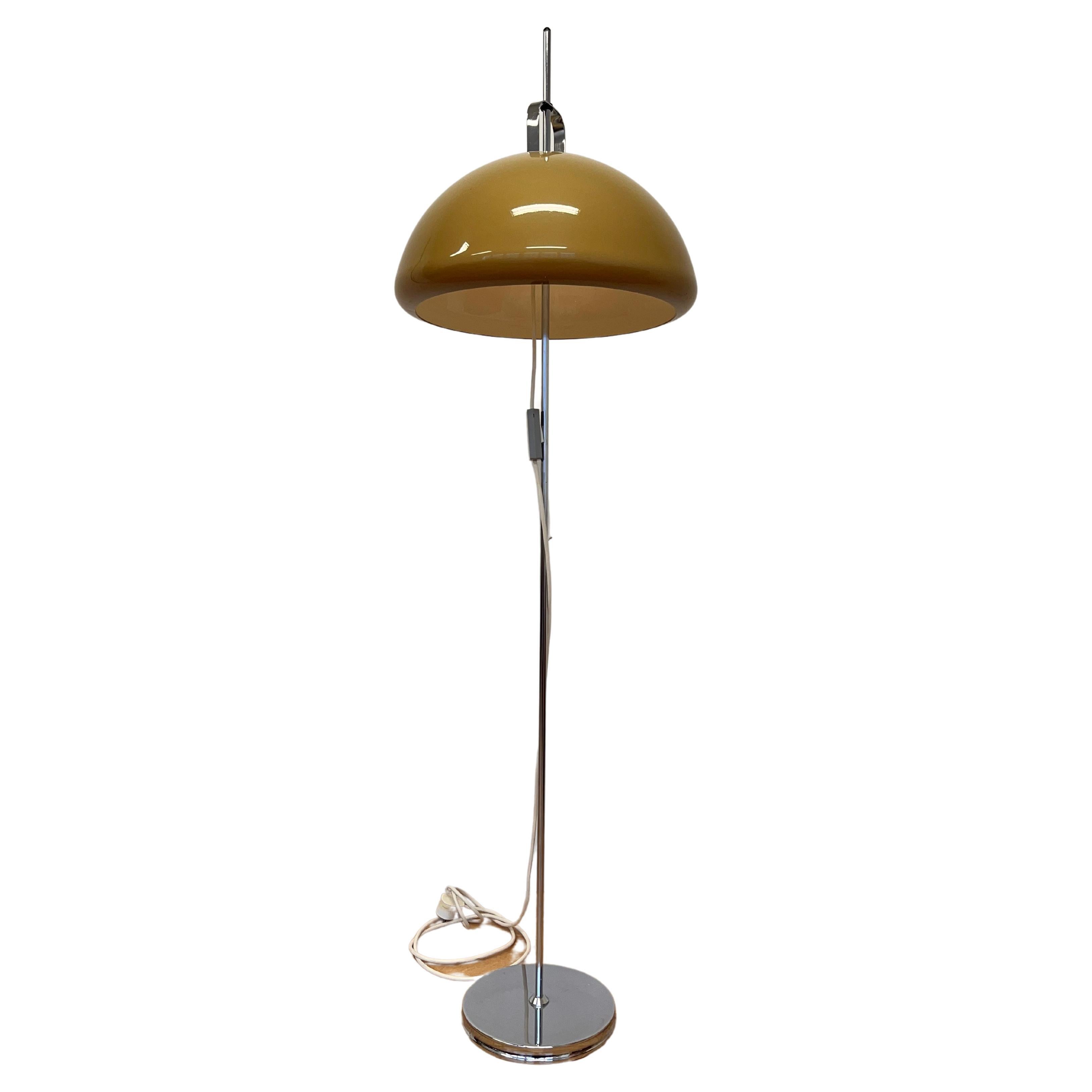 Midcentury Design Floor Lamp Meblo, by Harvey Guzzini, 1970s For Sale ...