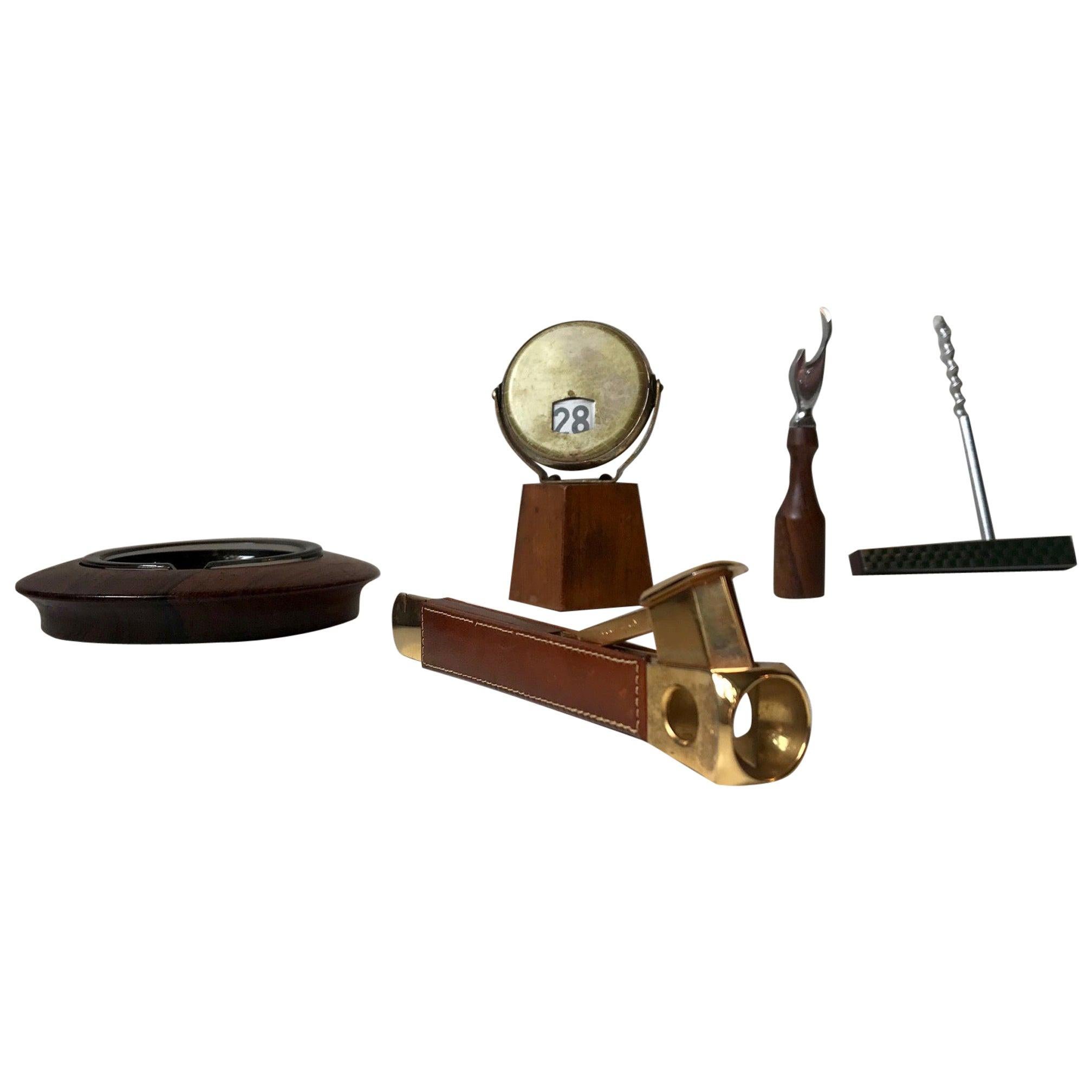 Alfred Dunhill Gilt Bronze Floor Standing Cigar Ashtray, circa 1920s at ...