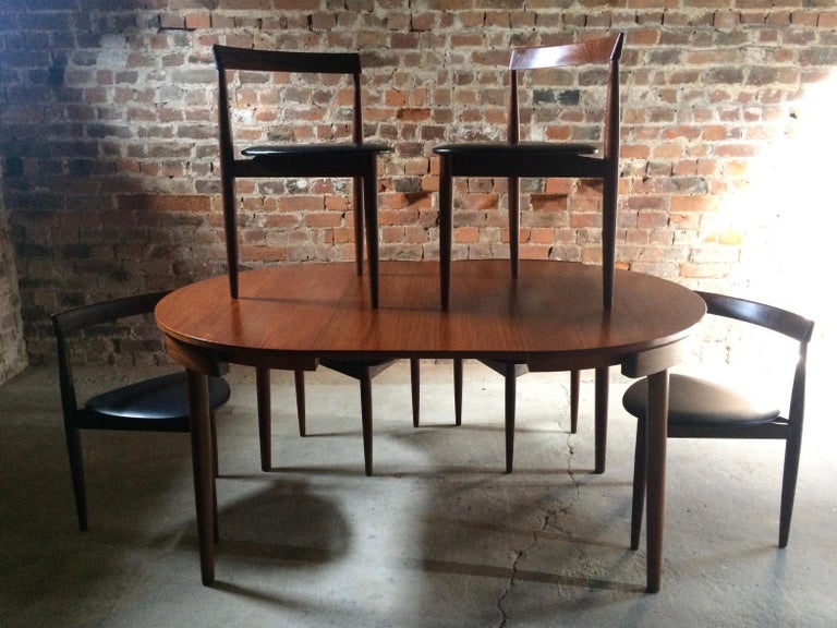 Midcentury Dinette Dining Table Designed Hans Olsen by Frem Rojl ...