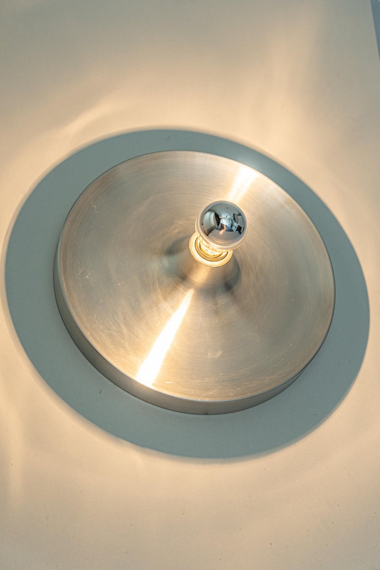 Midcentury Disc Wall Light, Germany, 1970s For Sale at 1stDibs