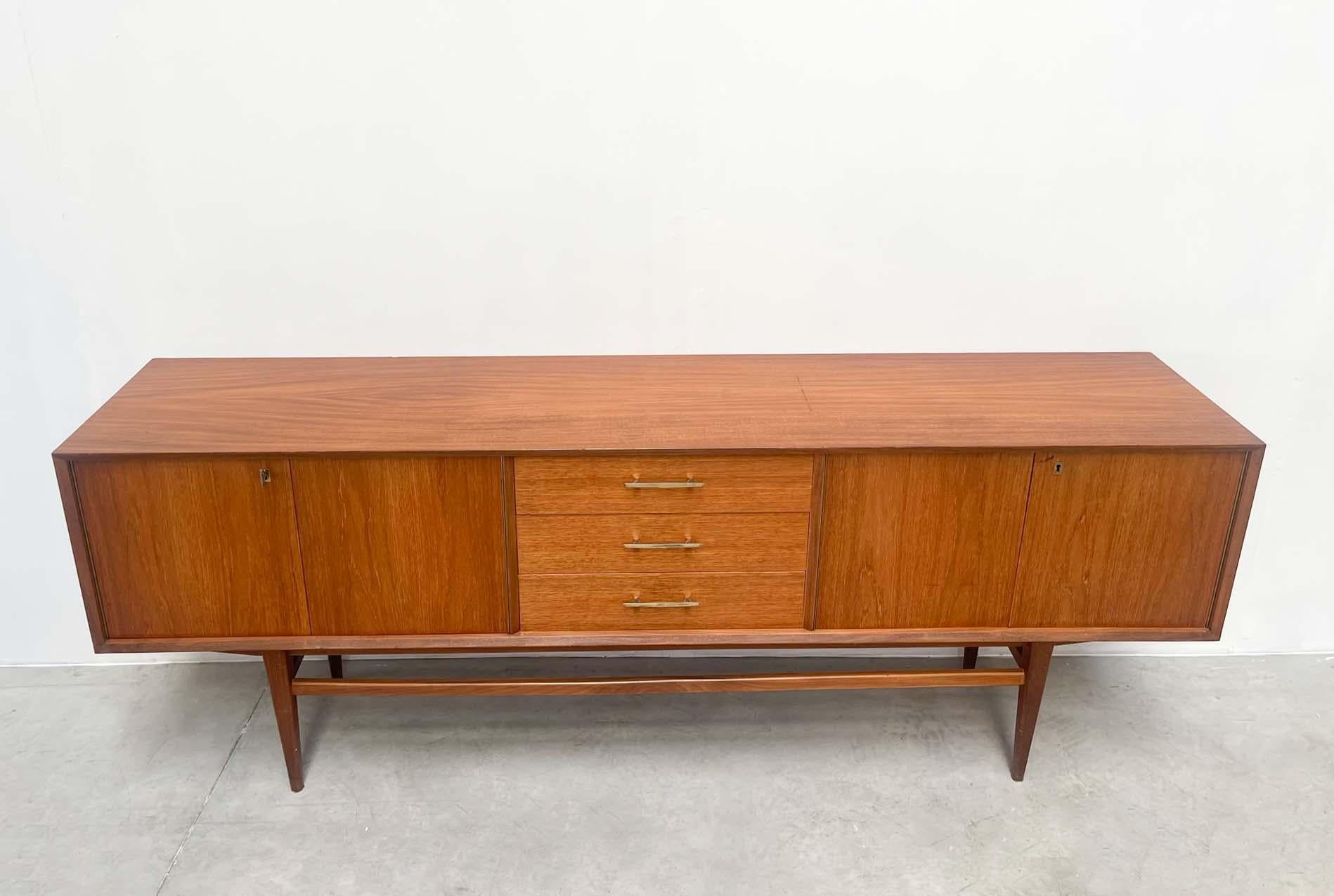 Midcentury Elegant Belgian Sideboard For Sale at 1stDibs
