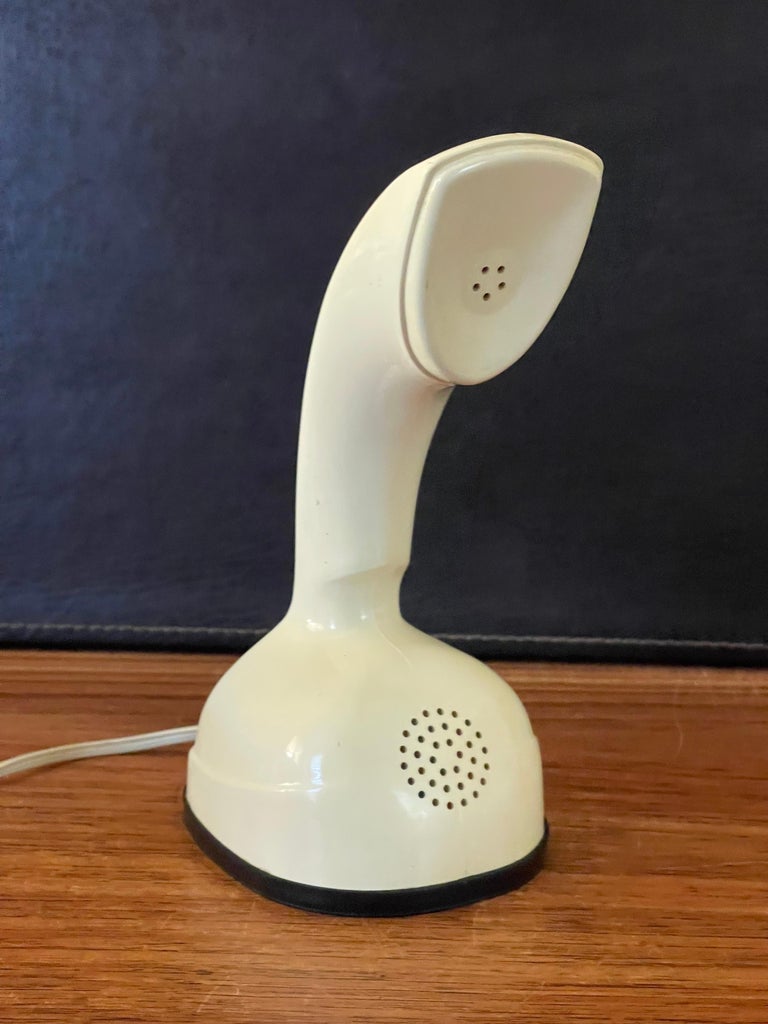 Midcentury "Ericofon" Rotary Dial Desktop Telephone For Sale at 1stDibs