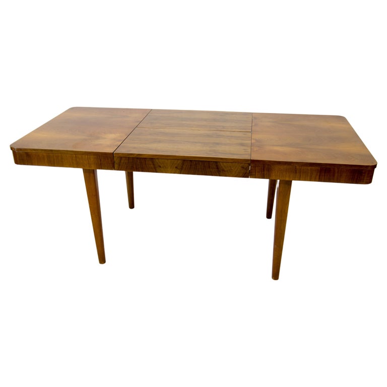Midcentury Extendable Dining Table Designed by Jindřich Halabala, 1956 ...