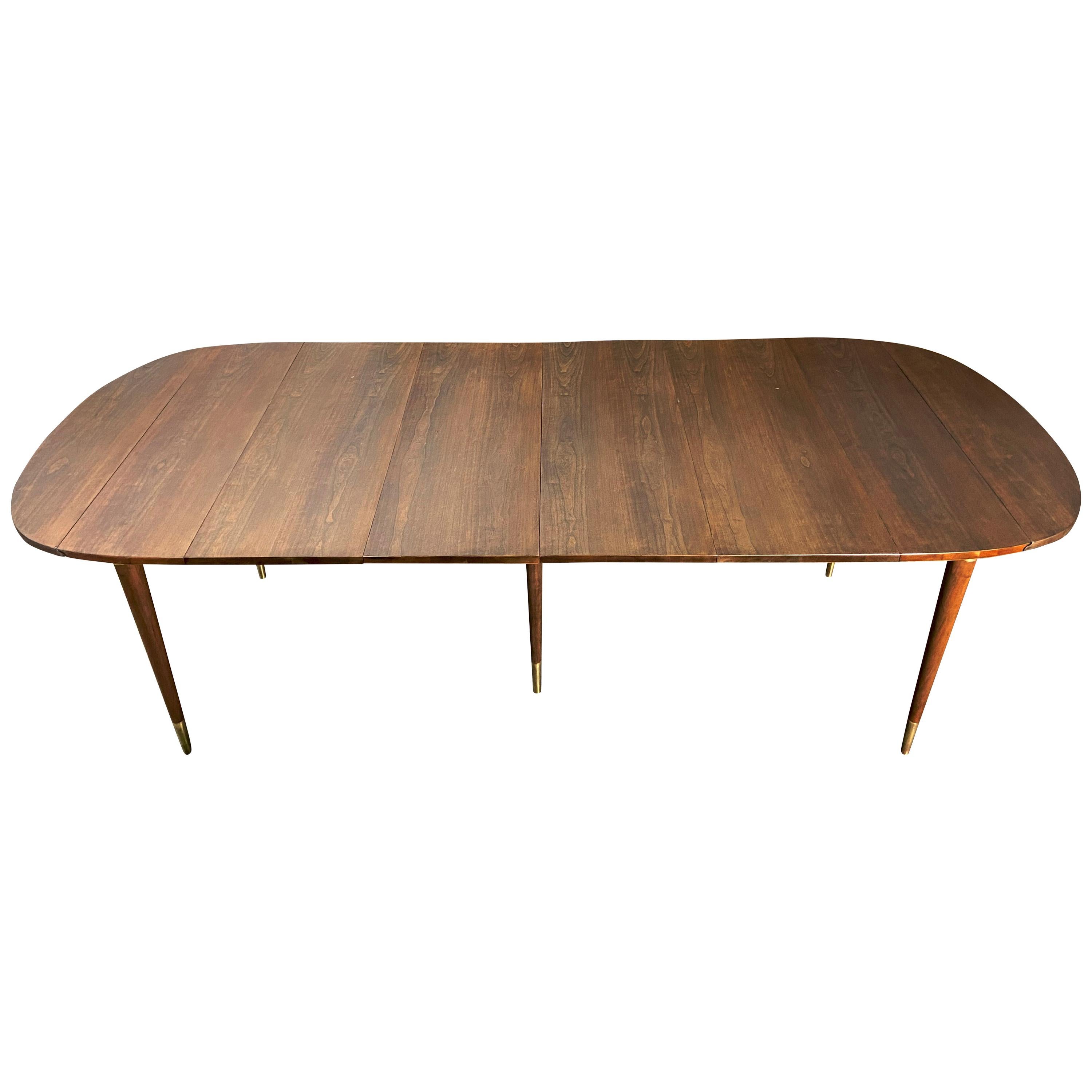 Midcentury Extension Drop-Leaf Dining Table by John Widdicomb at 1stDibs