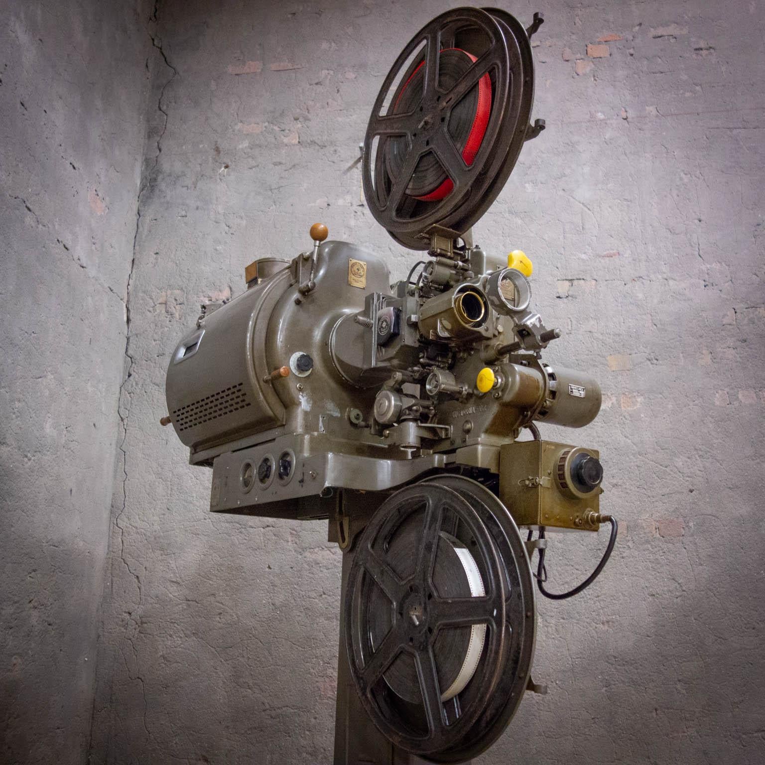Midcentury Film Projector, Cinemeccanica Milano at 1stDibs
