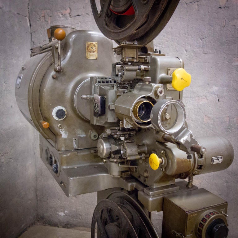 Midcentury Film Projector, Cinemeccanica Milano at 1stDibs