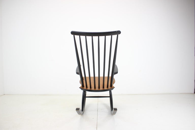 Midcentury Finnish Rocking Chair by Varjosen Puunjalostus for Uusikylä ...